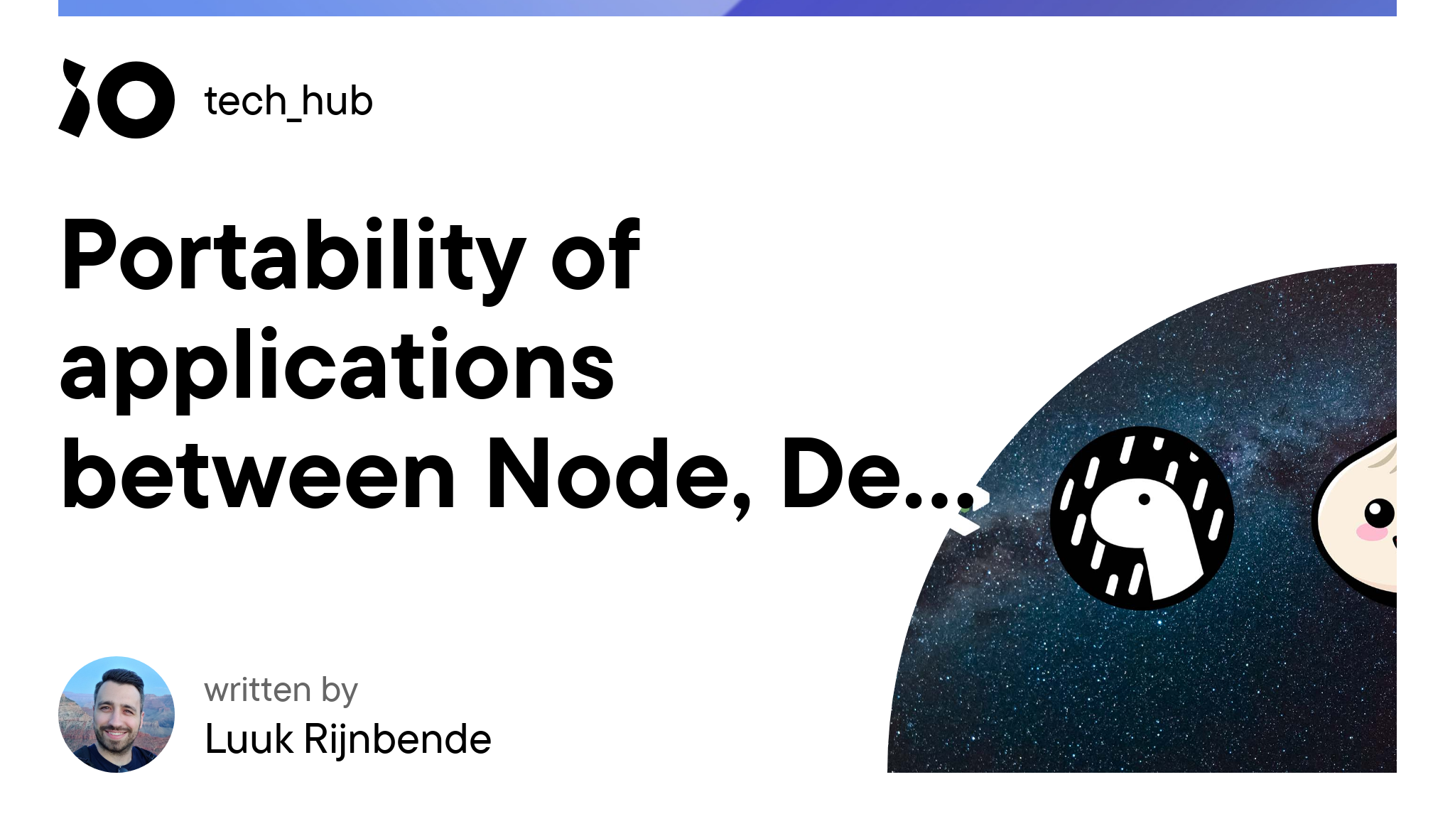 Portability of applications between Node, Deno & Bun - iO tech_hub Portability of applications between Node, Deno & Bun - iO tech_hub